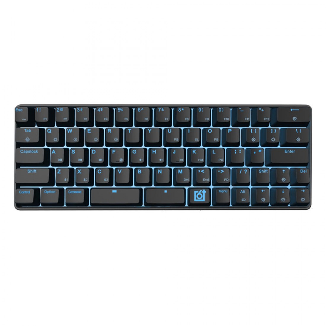 GK66 bluetooth USB-C Dual Mode Split-Spacebar Hot-swappable Gateron ...