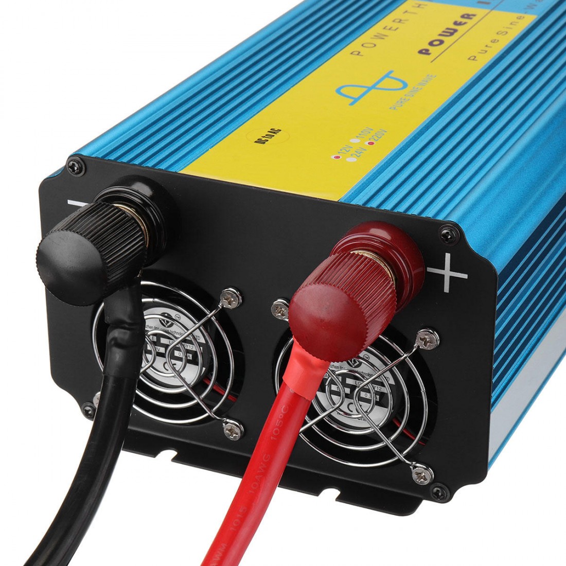 5000W Peak Pure Sine Wave Inverter Car Motor Homes Caravan Solar System ...