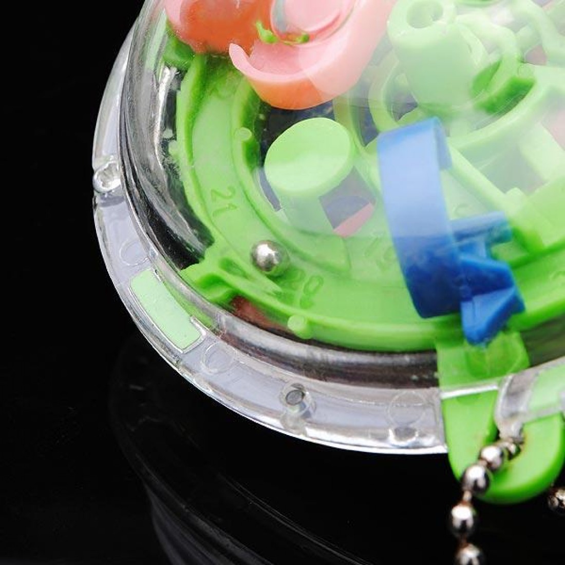 Magical Intellect Ball 30 Steps 7cm Dia x 5cm Puzzle Random Color