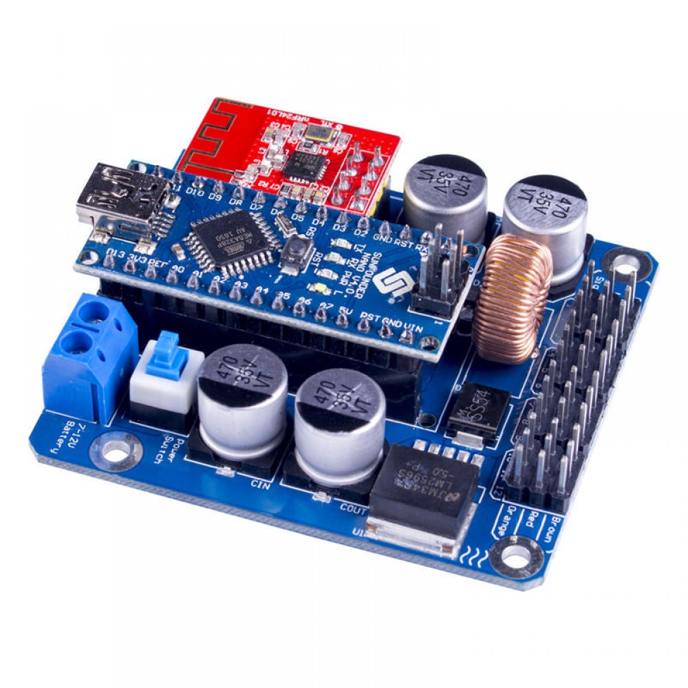 SunFounder SF-Crawling V2.0 Remote Control Crawling Quadruped Robot for Arduino Nano