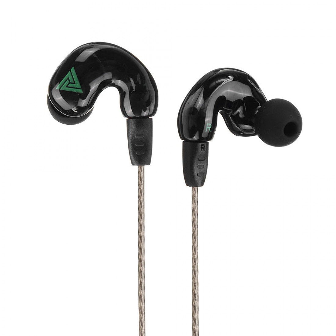 QKZ KD9 Four Unit Coil Iron Earphone HIFI In Ear Earbuds Mega Bass ...